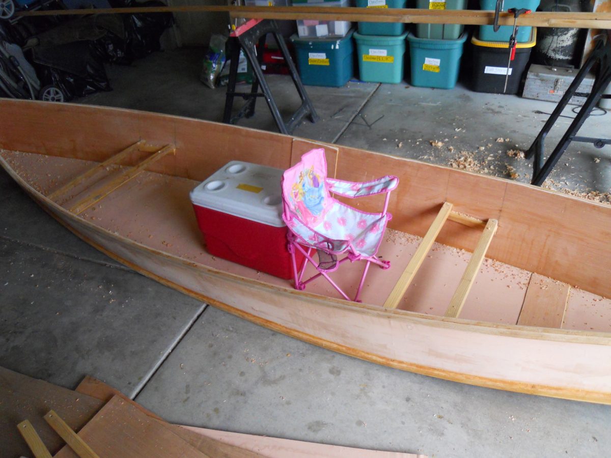 Lazy Weekend Canoe — Final Shaping and Preparation for Paint – Small ...